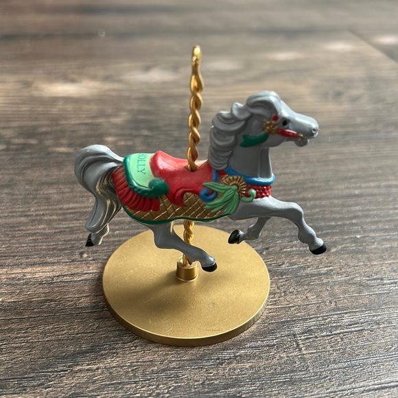 Hallmark | Holiday | Hallmark Carousel Horse Holly 989 | Poshmark